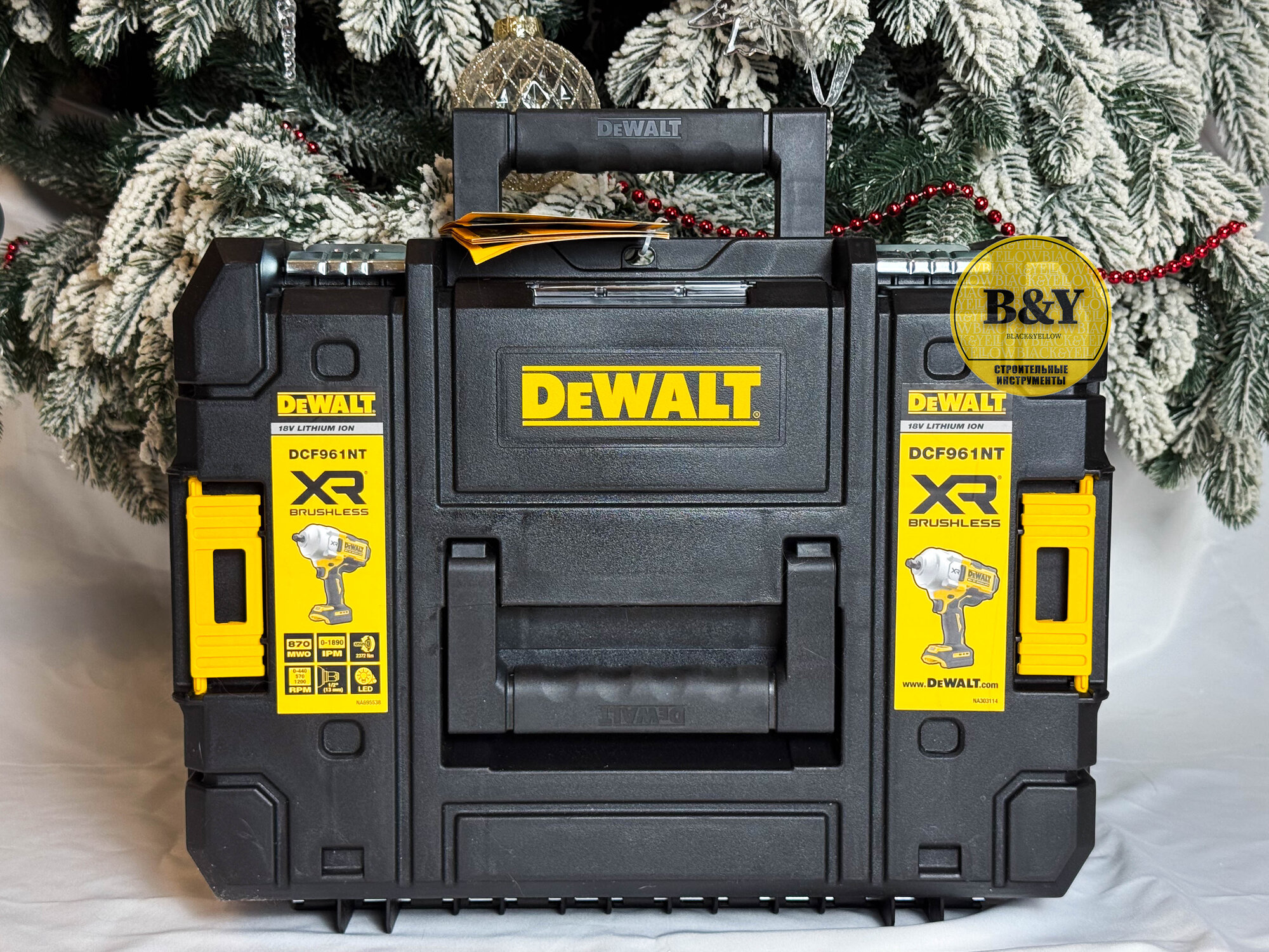 Аккумуляторный гайковерт DEWALT DCF961NT, 18В в кейсе TSTAK (DCF961NT-XJ)