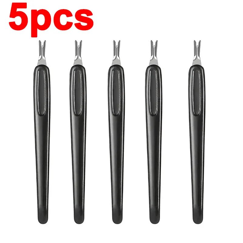 Толкатель для кутикулы SPT03 Black-5pcs