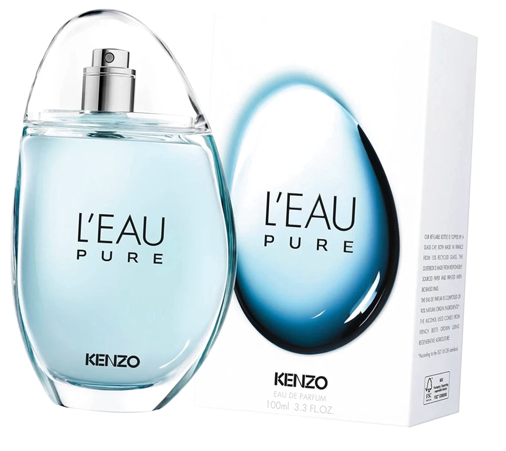 Парфюмерная вода Kenzo L Eau Pure для женщин и мужчин 100 мл - Кензо Ле Пьюр парфюм