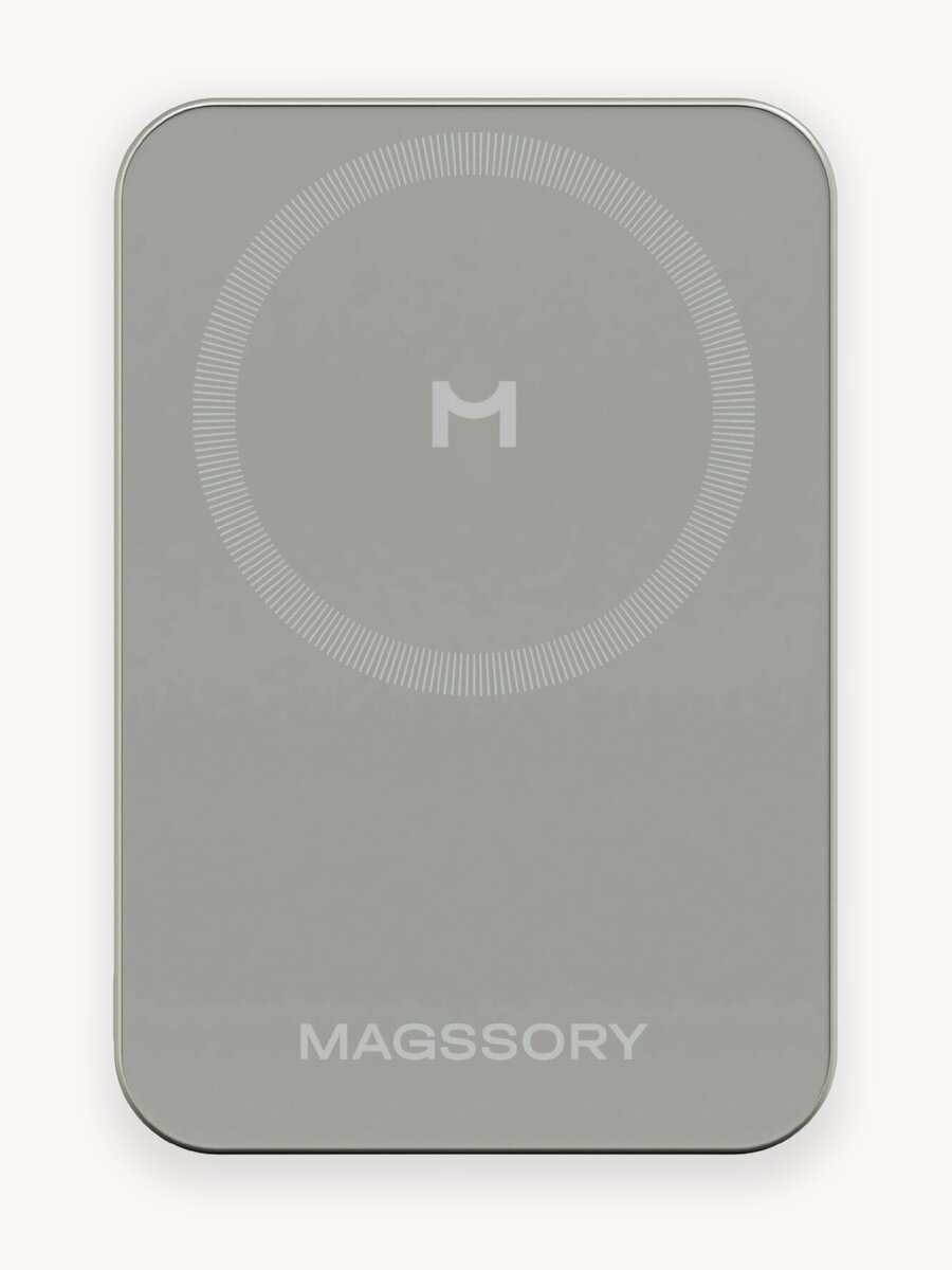 Внешний аккумулятор Magssory Pride 10K, с магнитами, совместимый с MagSafe (PBN021)