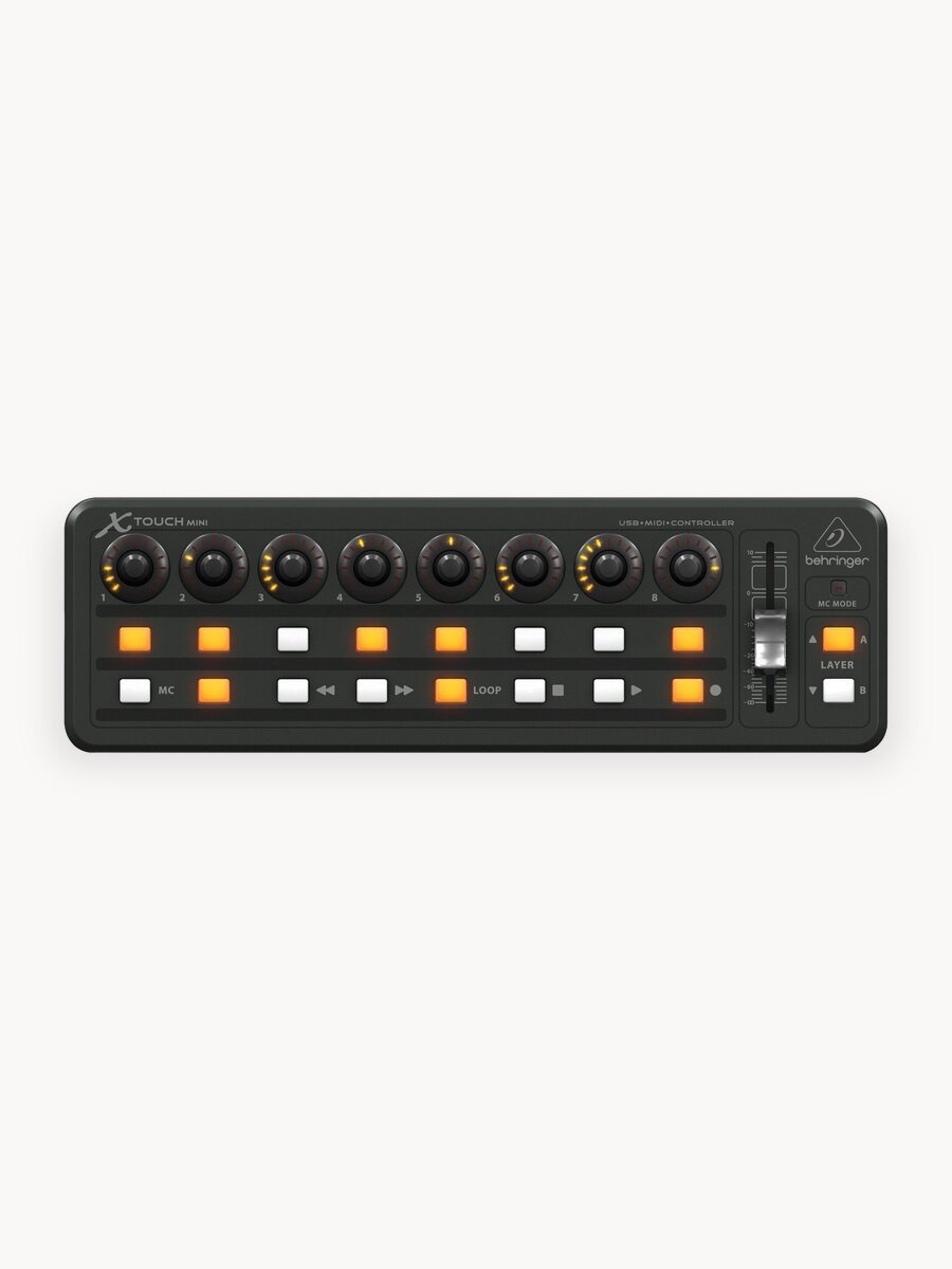 Миди контроллер Behringer X-TOUCH MINI