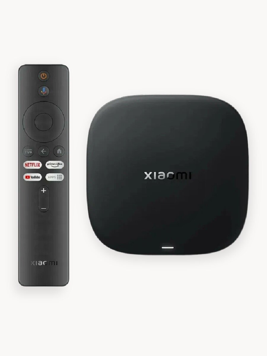 Xiaomi TV Box (приставка) S 3rd Gen 4K Ultra-HD black, черный