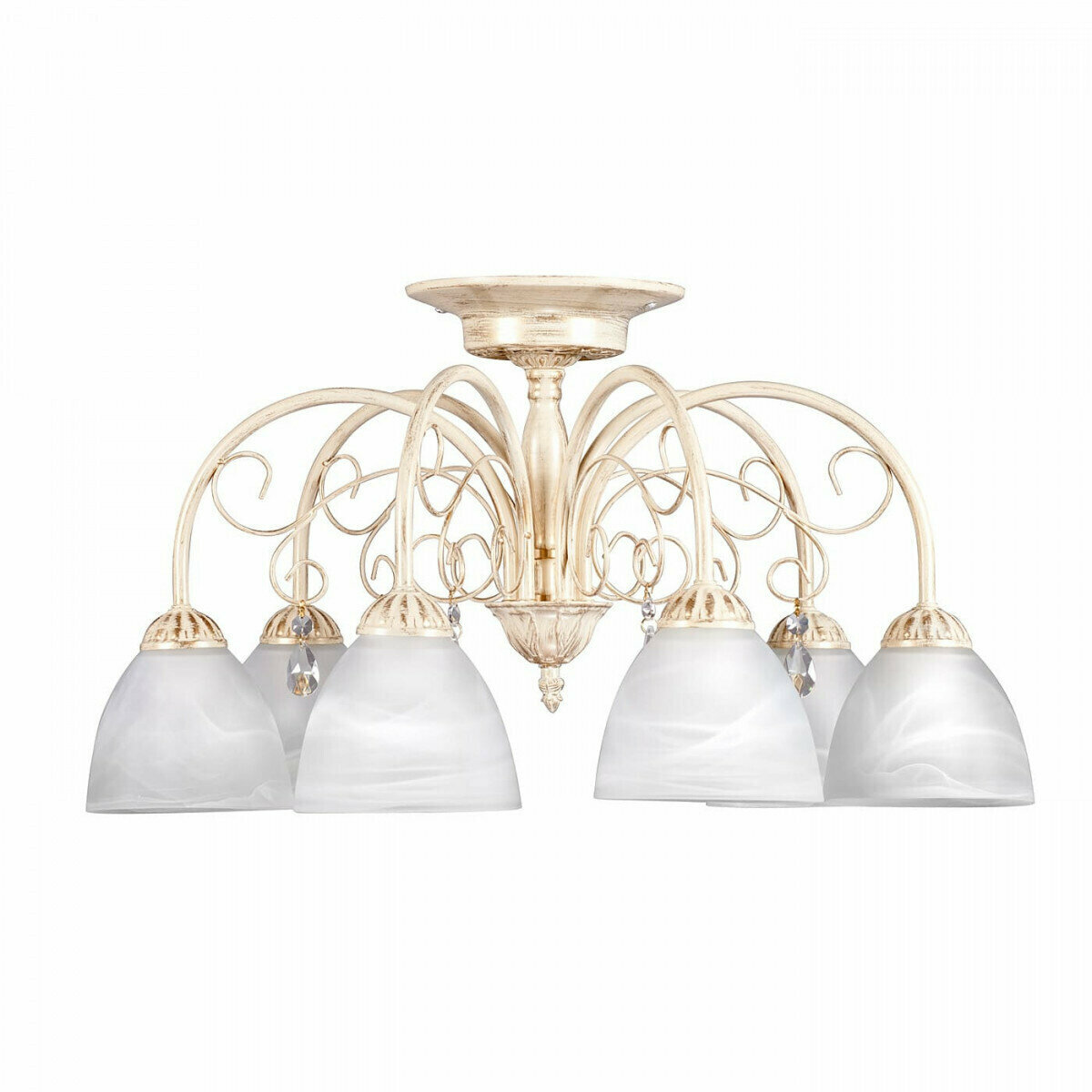 Люстра потолочная 6 плафонов Петрасвет Россия S2144-6