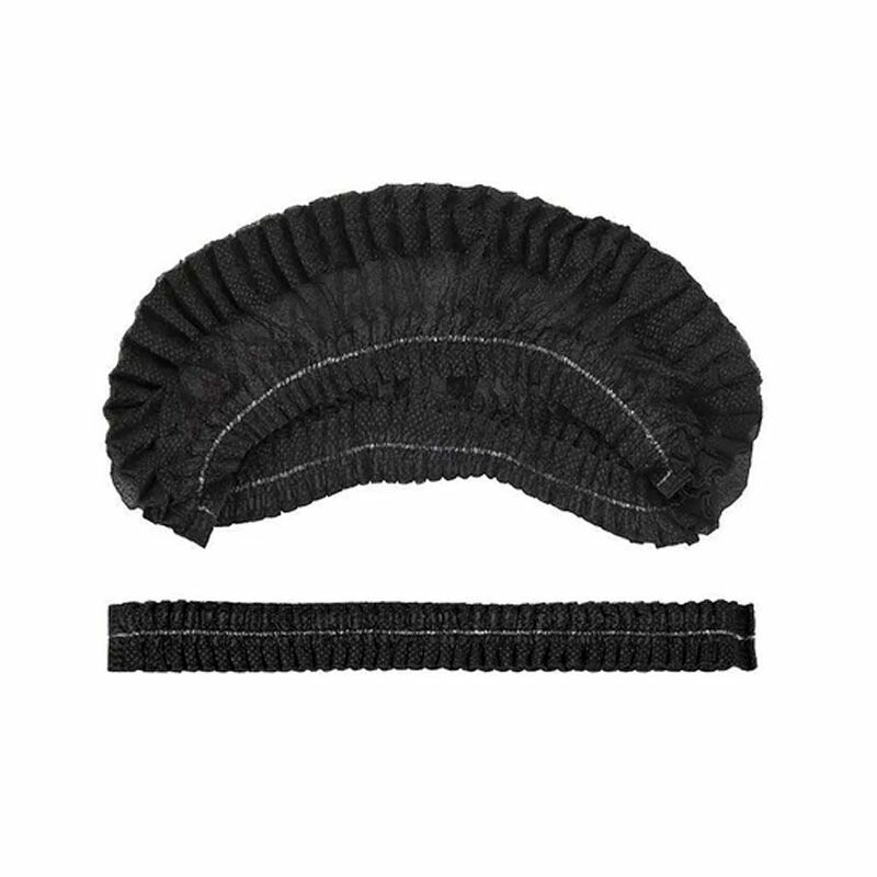 100шт Шапочка Шарлотта цвет чёрный размер 19 плотность 14г/м2