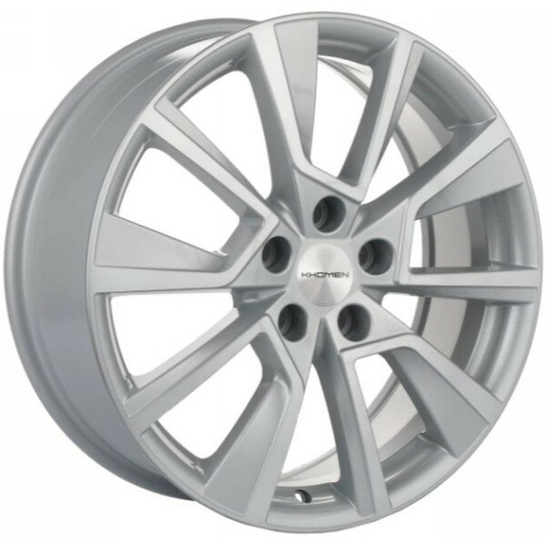 Колесный диск Khomen Wheels KHW1802 7x18 5x114,3 ET45 60,1 F-Silver-FP литой для автомобиля