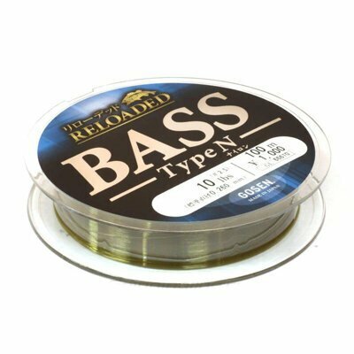 Леска Gosen Reloaded Bass Type N 100м 4.0 16lb (0,330mm)