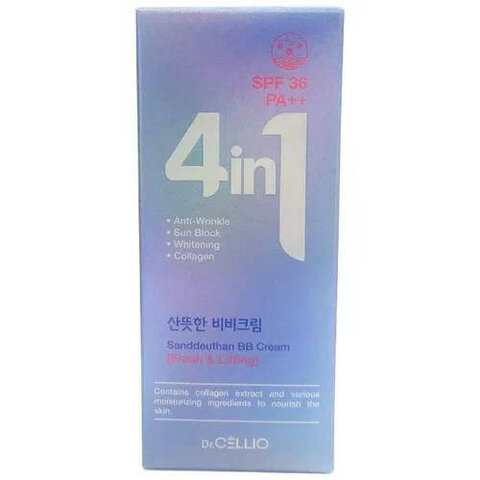 ББ-крем для лица тройного действия Dr.Cellio 4 In 1 Sandeunhan BB Cream SPF36 PA++ (50 мл)