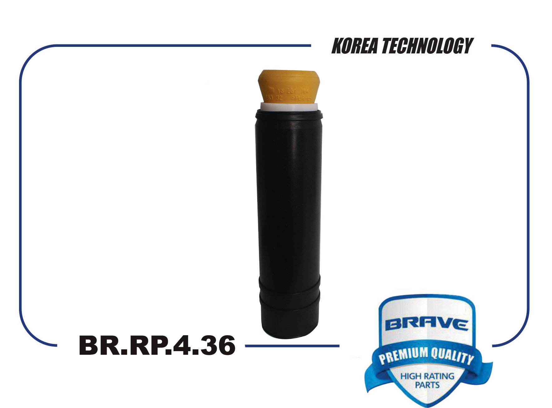 Пыльник амортизатора заднего Brave BR. RP.4.36