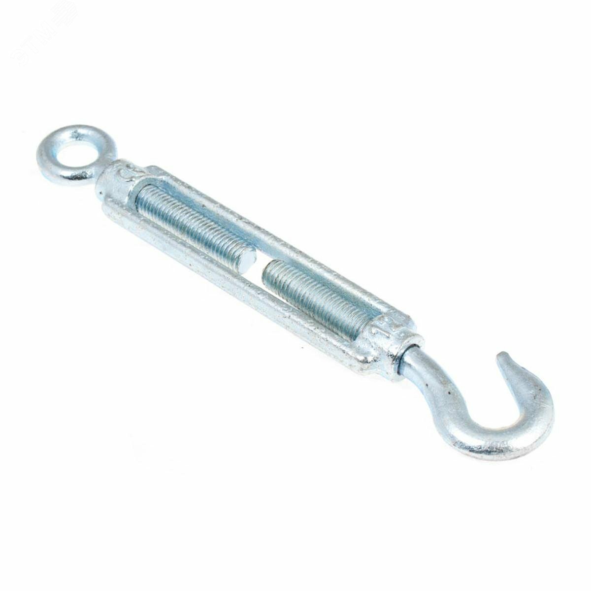 Крюк-кольцо Крепдил стальной, оцинкованный, резьба М10, стандарт DIN 1480