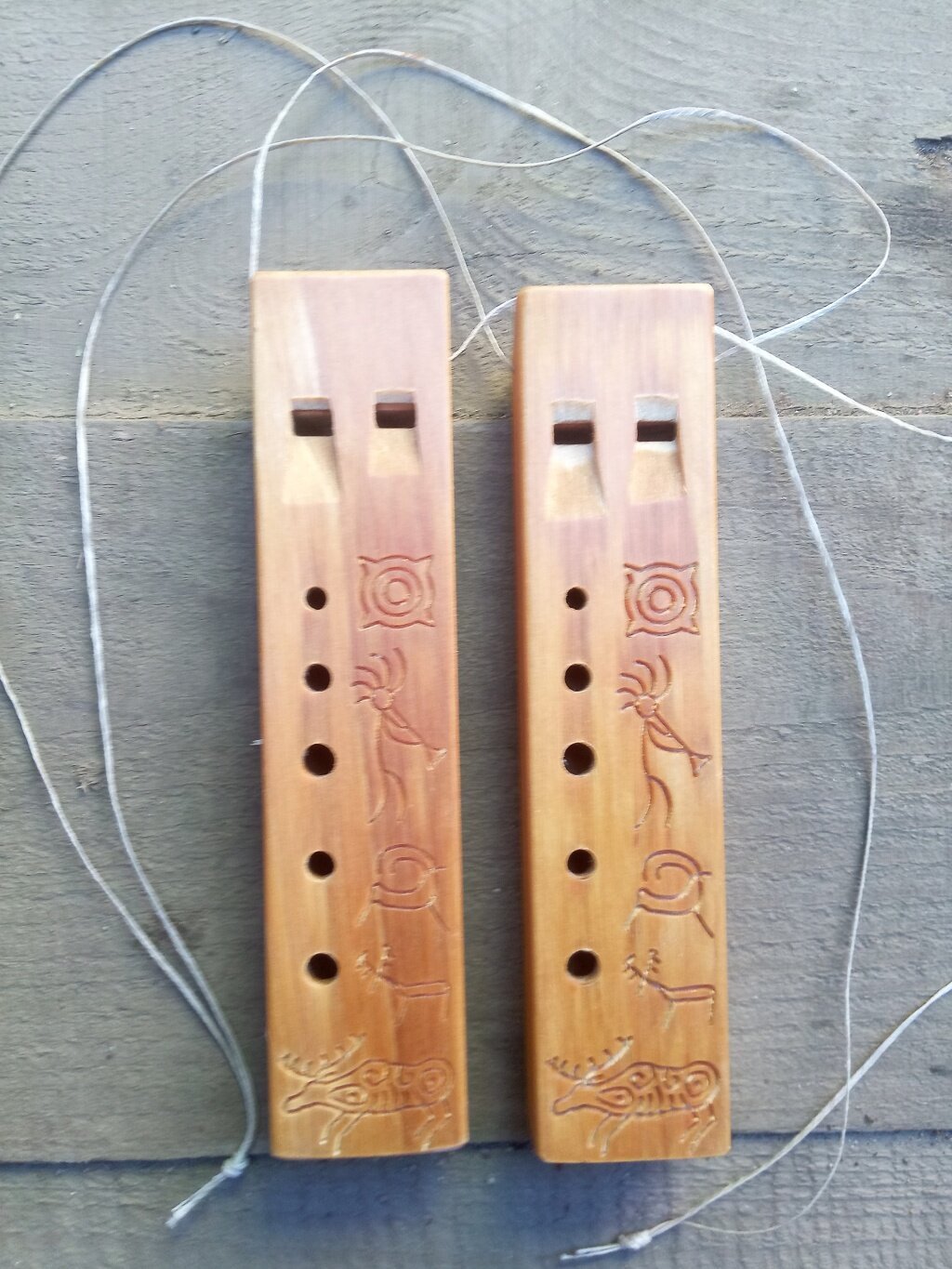 TMA-SDP-Pent Двойная флейта "Парочка", Таежная Музыкальная Артель