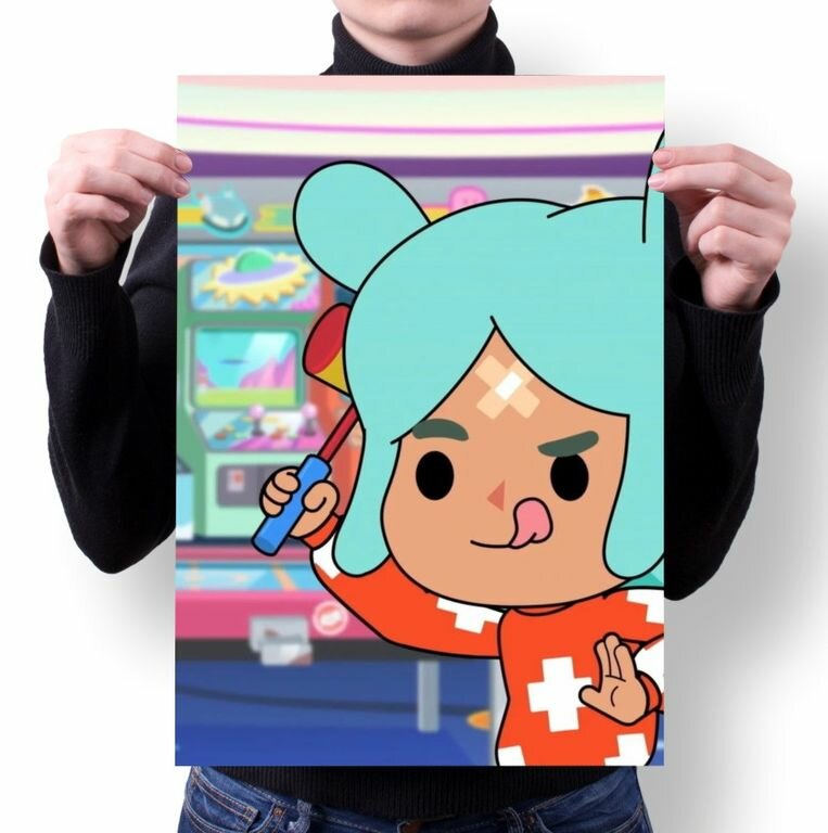 Плакат Тока Бока, Toca Boka №2, А3