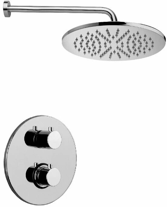 Душевой комплект 225 мм Paffoni Light KITLIQ013CR