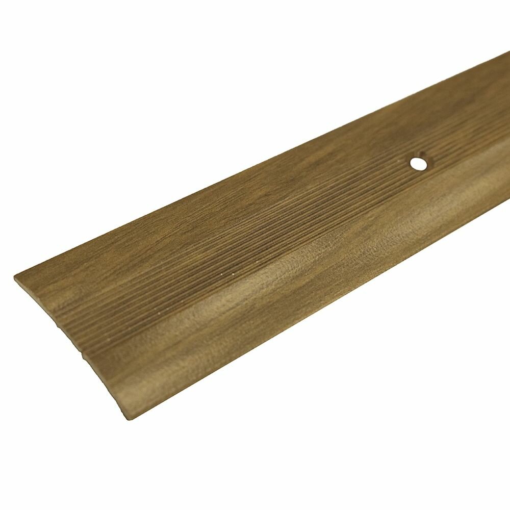 Порог алюминиевый декорированный Стык 38х3,3 мм Сантана 1,8 м