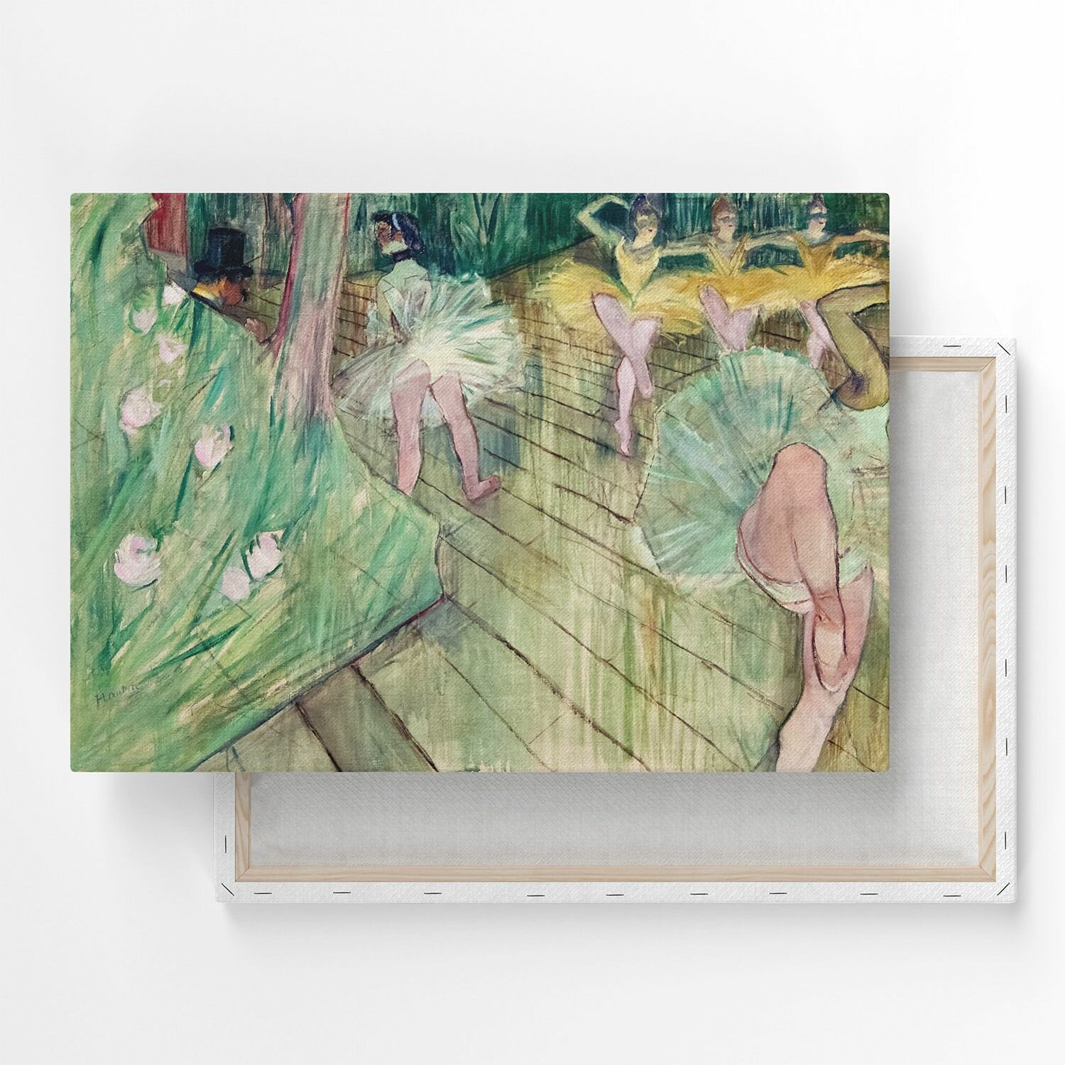 Картина на холсте, репродукция / Анри де Тулуз-Лотрек - Ballet Scene / Размер 30 x 40 см