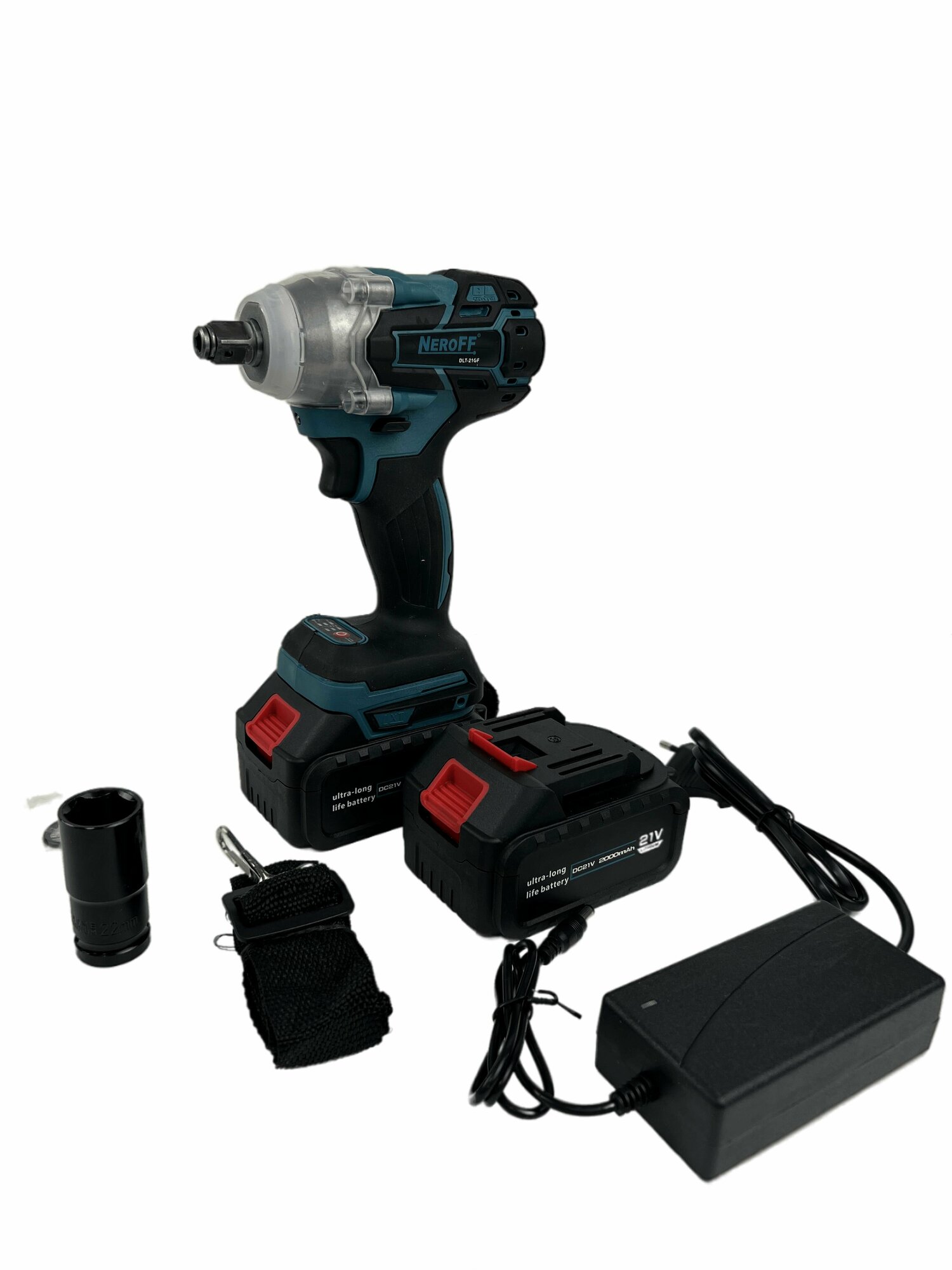 Бесщеточный аккумуляторный ударный гайковерт NeroFF 21GF
