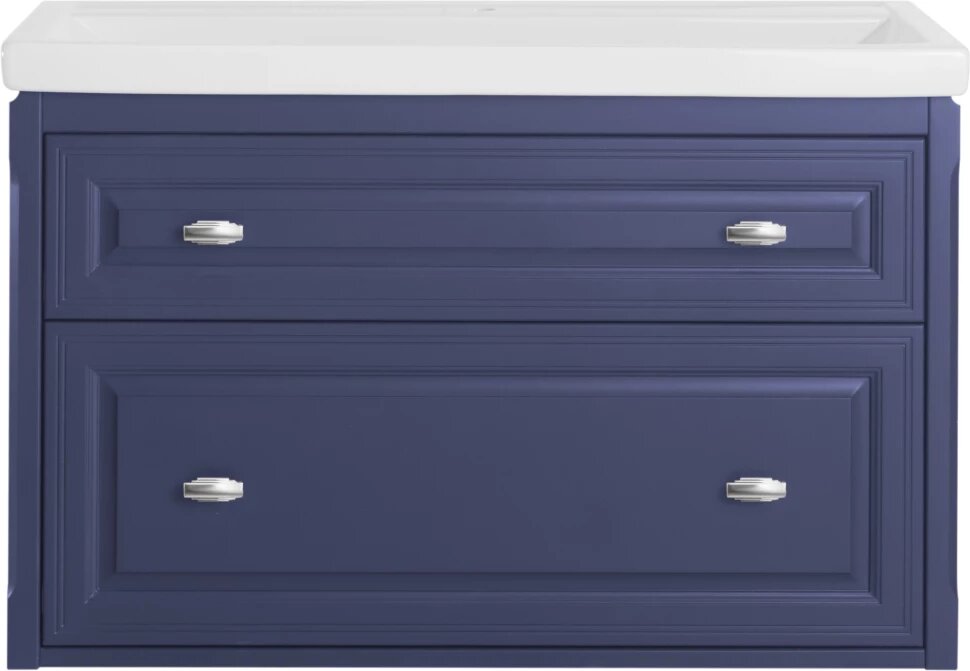 Тумба серый матовый 98,7 см ASB-Woodline Кастелло 12060 П