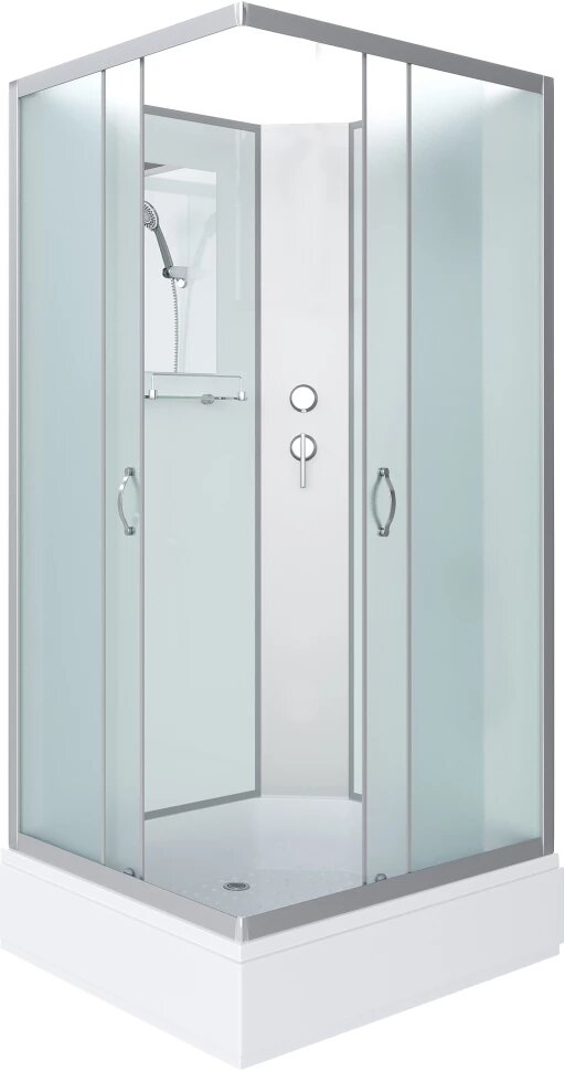 Душевая кабина 90x80x200 см Niagara NG-33984-14QBK матовое