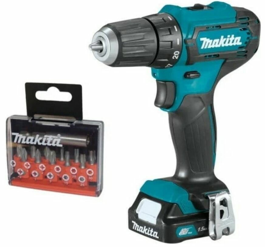 Аккумуляторная дрель-шуруповерт Makita DF333DYX14