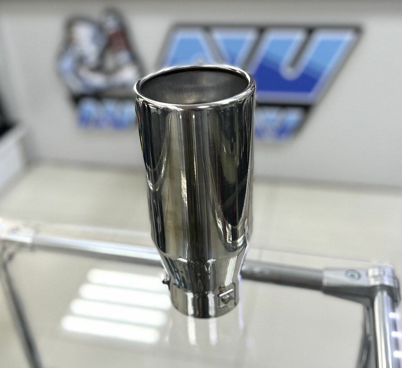 Насадка на глушитель авто универсальная ZXQ-669 (230х74мм)