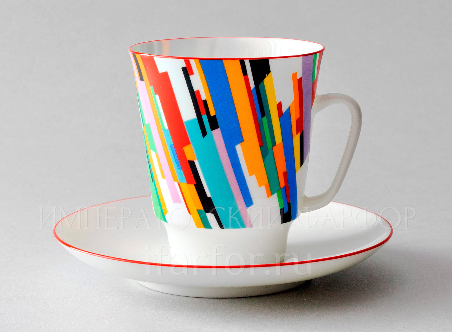 Чашка с блюдцем Движение 2 Майская