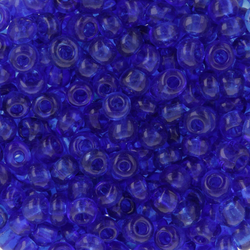 Бисер "Zlatka" круглый GR 08/0 10 г №0008 т. синий