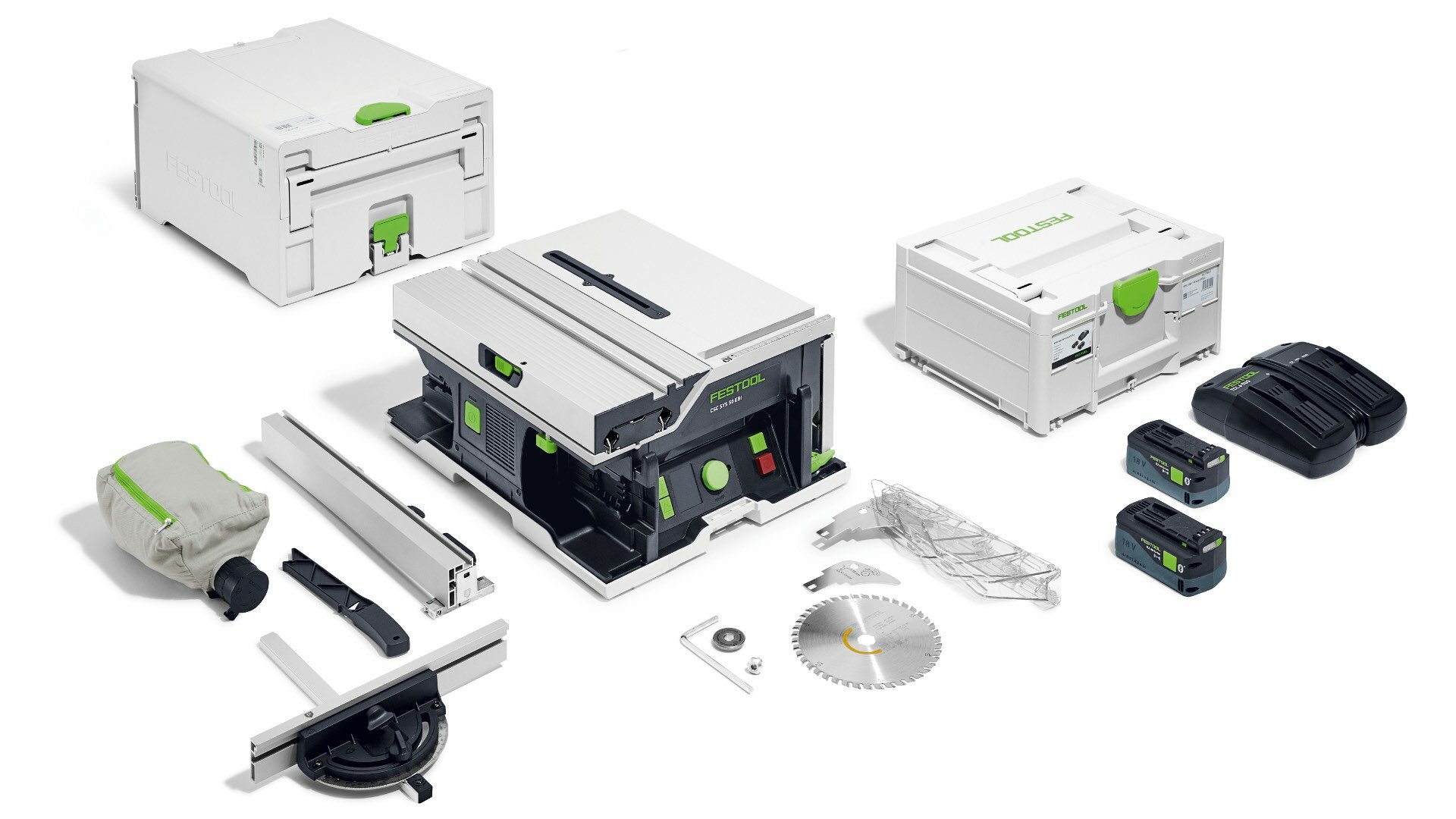 Аккумуляторная монтажная дисковая пила Festool CSC SYS 50 EBI-Plus