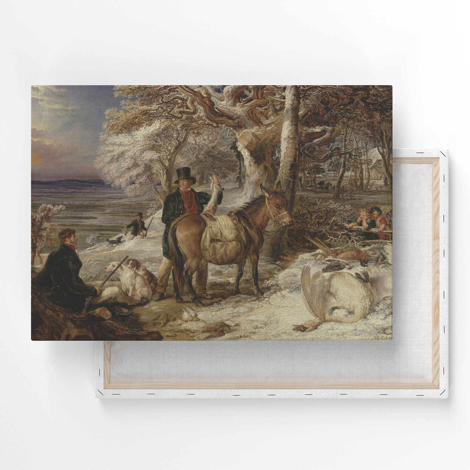 Картина на холсте, репродукция / Джеймс Уорд - The Days Sport / Размер 30 x 40 см