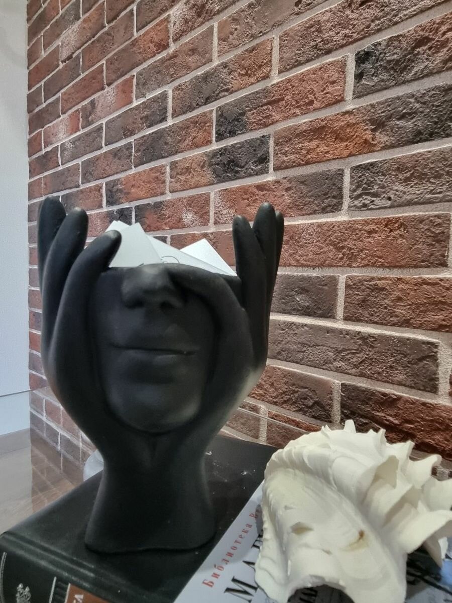 Гипсовая статуэтка Семейное Производство Лидер "Раздумье. ", " Мечты в Руках", высокопрочный гипс, ручная работа