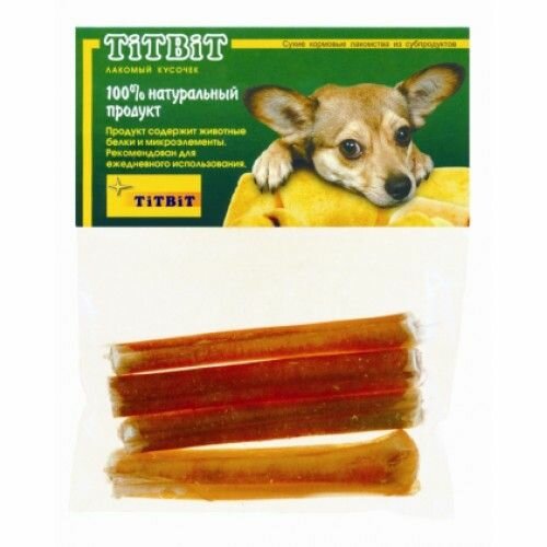 TiTBiT 0,05кг лакомство корень бычий резаный