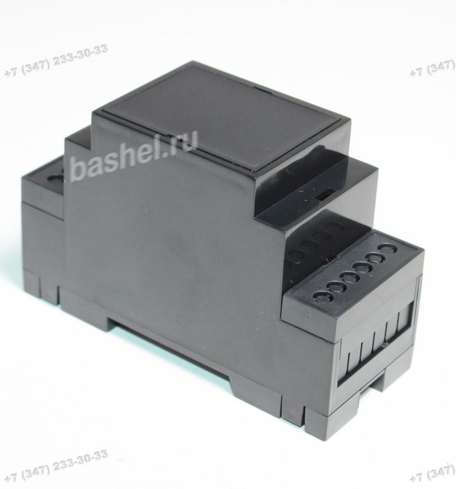 D2MG-BK, Корпус для РЭА, GAINTA, (36.3x90.2x57.5) на DIN рейку, чёрный