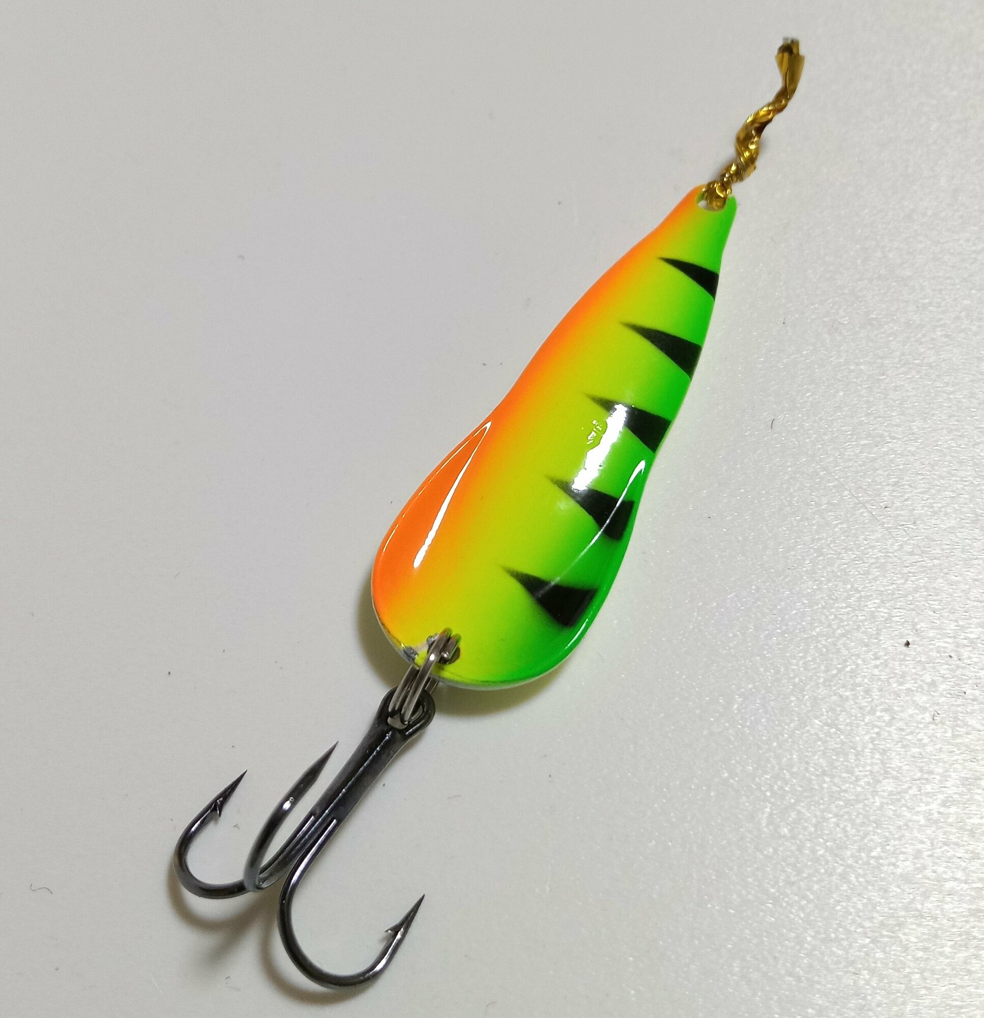 Блесна вертикальная ROSYDAWN R-9/2, 55мм, 10гр поисковая приманка на окуня, сига, щуку, #5