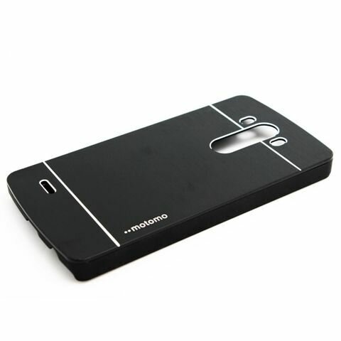 Алюминиевый чехол - накладка Motomo для LG G3, черный