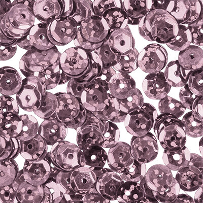 Пайетки россыпью "Zlatka" ZC 6 мм 10 г №11 св. розовый