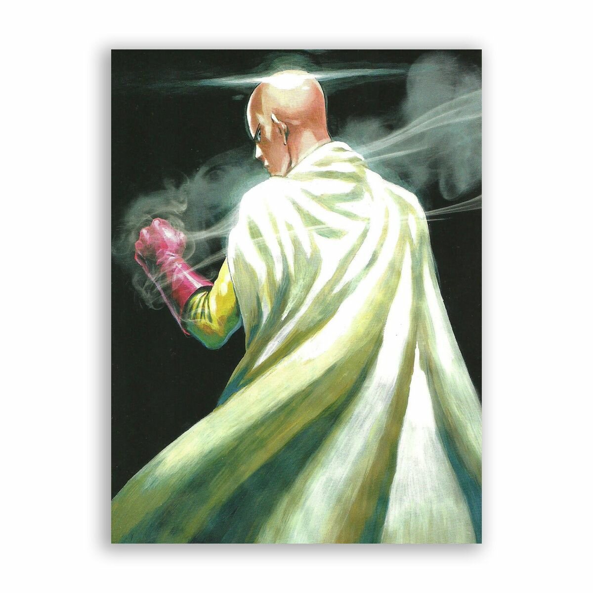 Постер, плакат на бумаге / Ванпанчмен - Сайтама / Размер 30 x 40 см