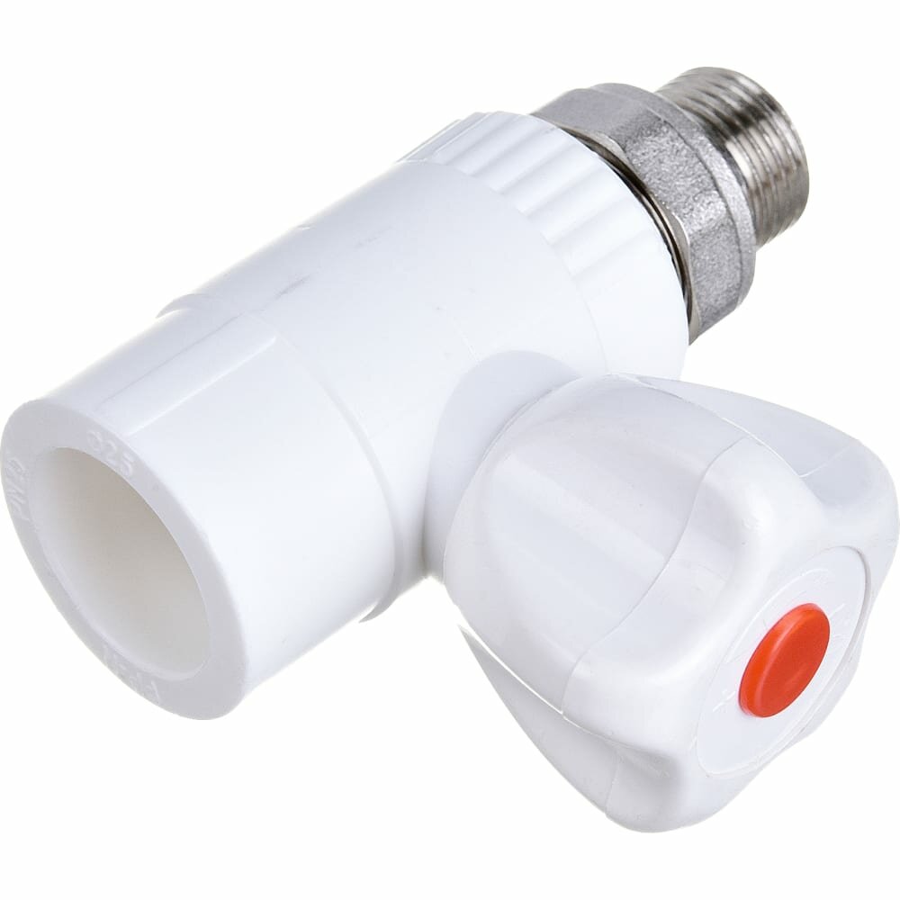 Шаровой прямой кран для радиатора СТМ PP-R DN пласт 25х1/2" CPRS2512