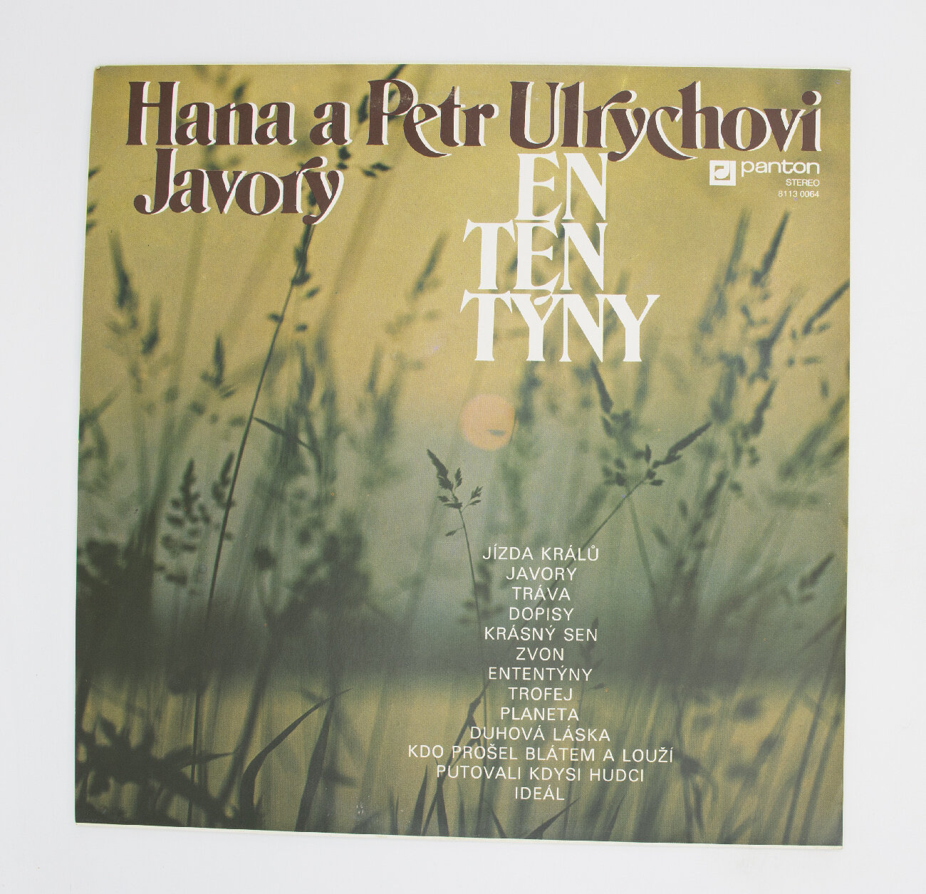 Виниловая пластинка Хана и Петр Ульрих - Entent ny, 1xLP, NM