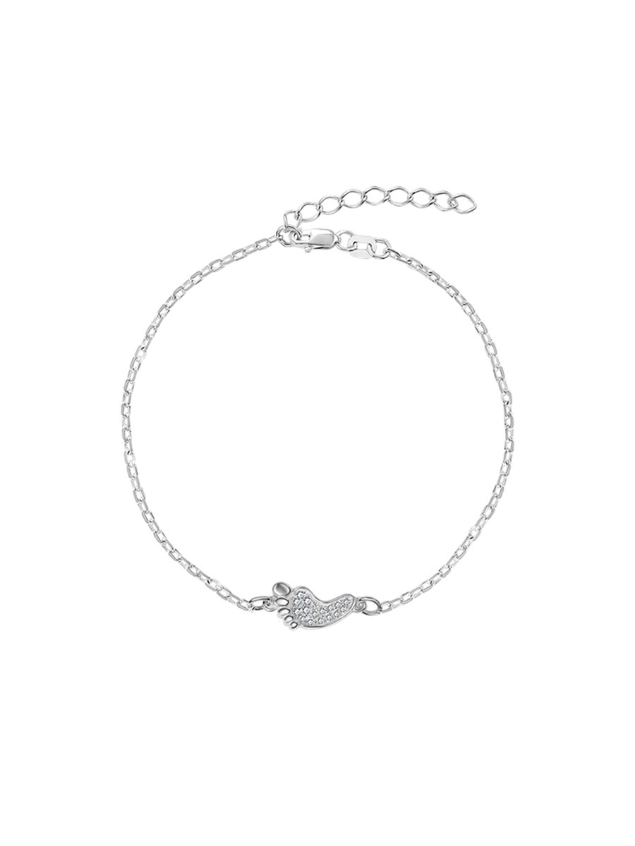 Браслет SILVER24, серебро, 925 проба, фианит