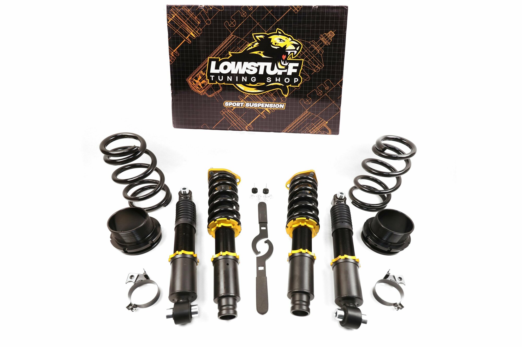 Mazda 6 GG 2004-2008 винтовая подвеска фултап койловеры с регулировкой высоты и жесткости LOWSTUFF EVO-III LSCSMA103