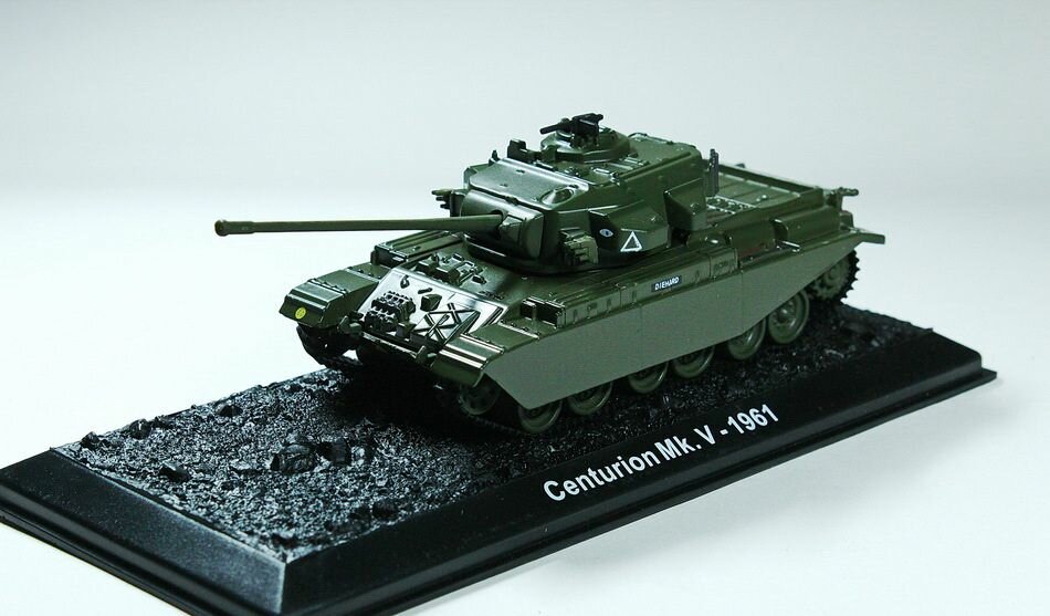 Масштабная модель 1/72, танк Centurion Mk.V 1961г.
