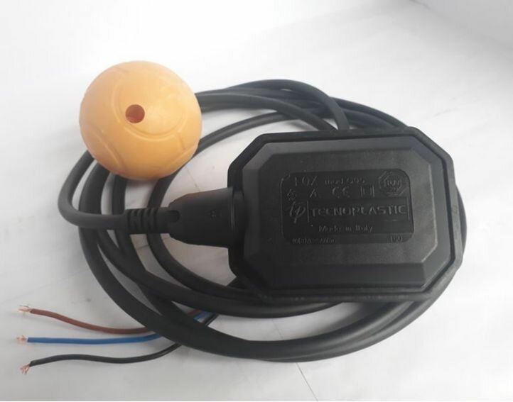 Поплавковый выключатель электрический 3м (8А) FOX VVF Tecnoplastic (Италия)