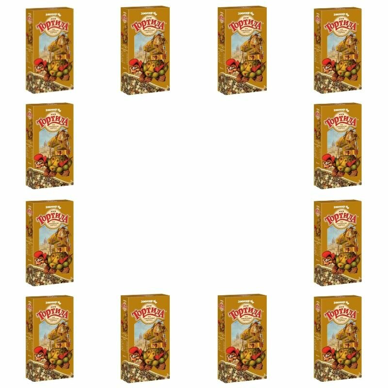 Зоомир Корм для сухопутных черепах Тортила, 170 г, 12шт