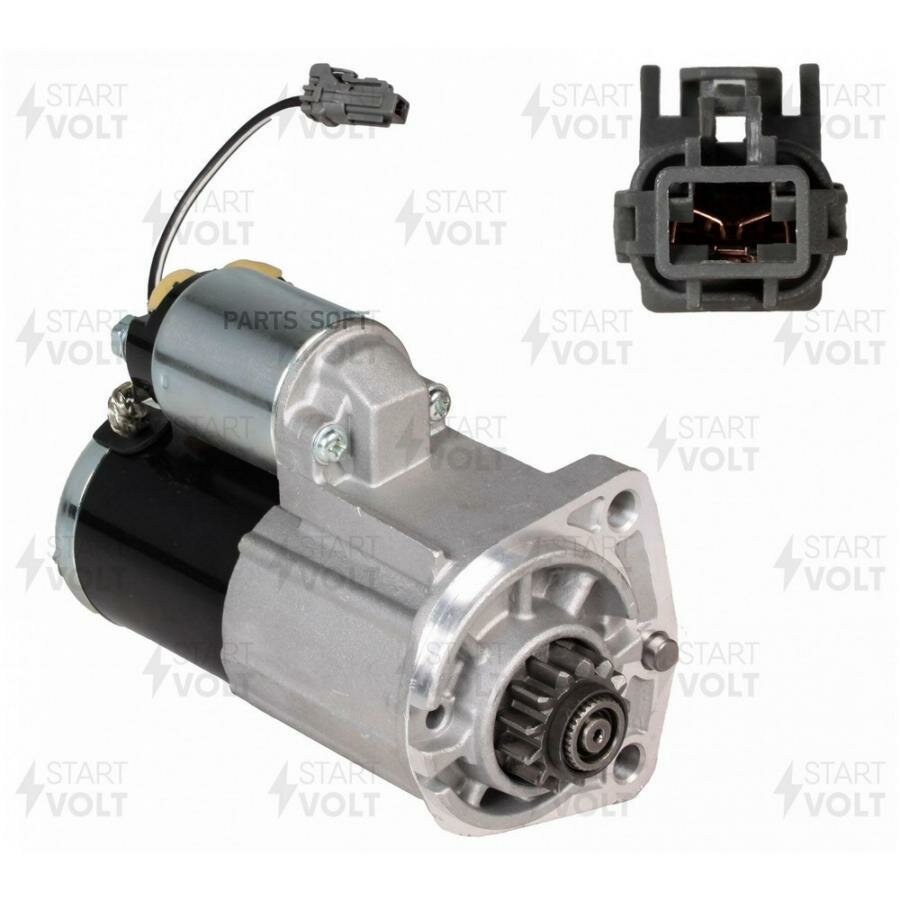 LST0904 STARTVOLT Стартер Renault Koleos (08-) 2.5i (LSt 0904)