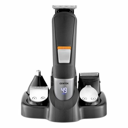 Машинка для стрижки CENTEK CT-2138 черный/серый