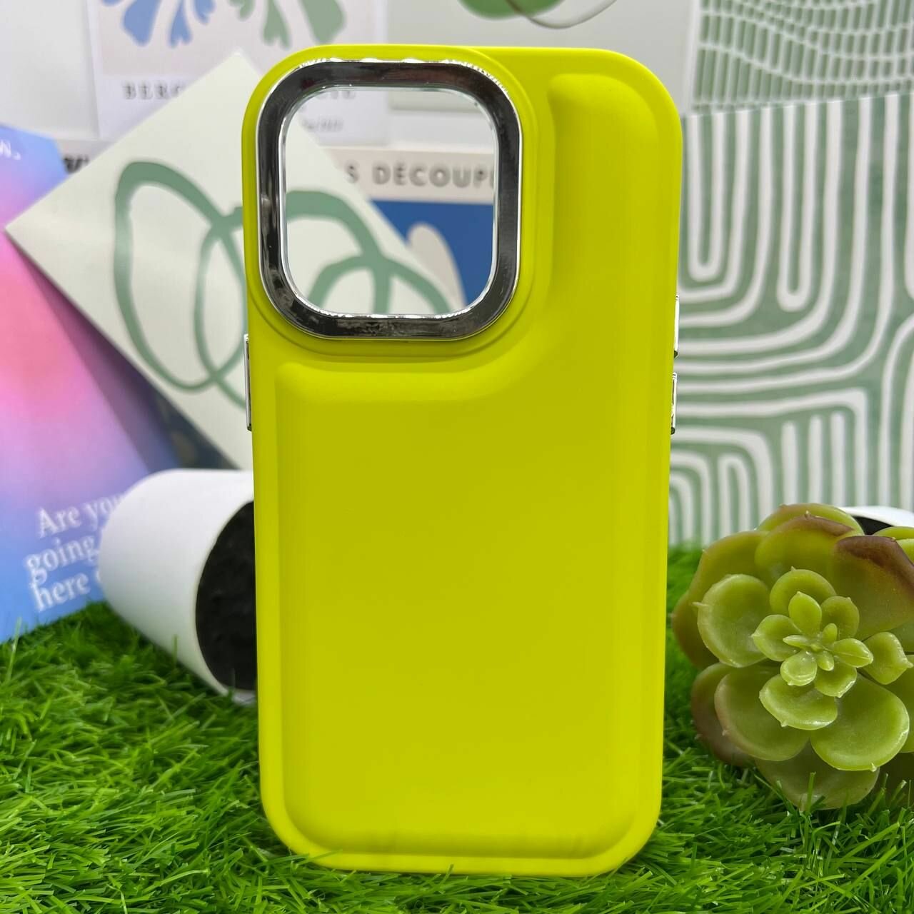 Чехол с принтом на айфон 14 про / Чехол на iPhone 14 pro / объемный чехол защита камеры противоударный