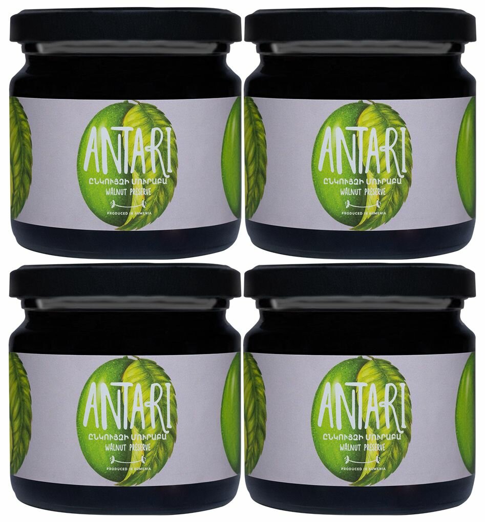 Варенье из грецких орехов "от Мартина" (Antari), 450г х 4шт