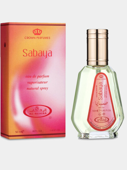 Al-Rehab Eau De Perfume SABAYA (Арабская парфюмерная вода сабая, Аль-Рехаб), спрей, 50 мл.