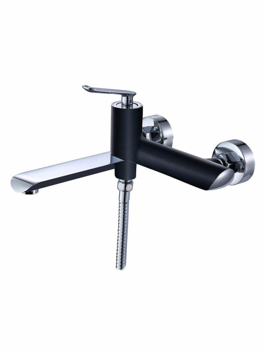 Смеситель для ванны Ganzer GZ20032-C, поворотный излив, латунь