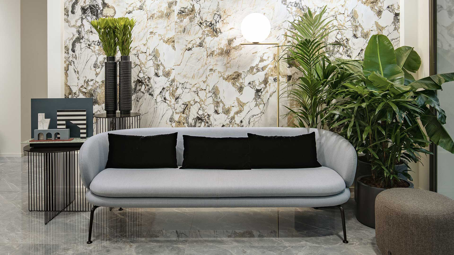 Керамогранит Rex Etoile Symphonie Glossy 6mm 60x120 761777 мрамор гладкая, глянцевая Тонкая, морозостойкая