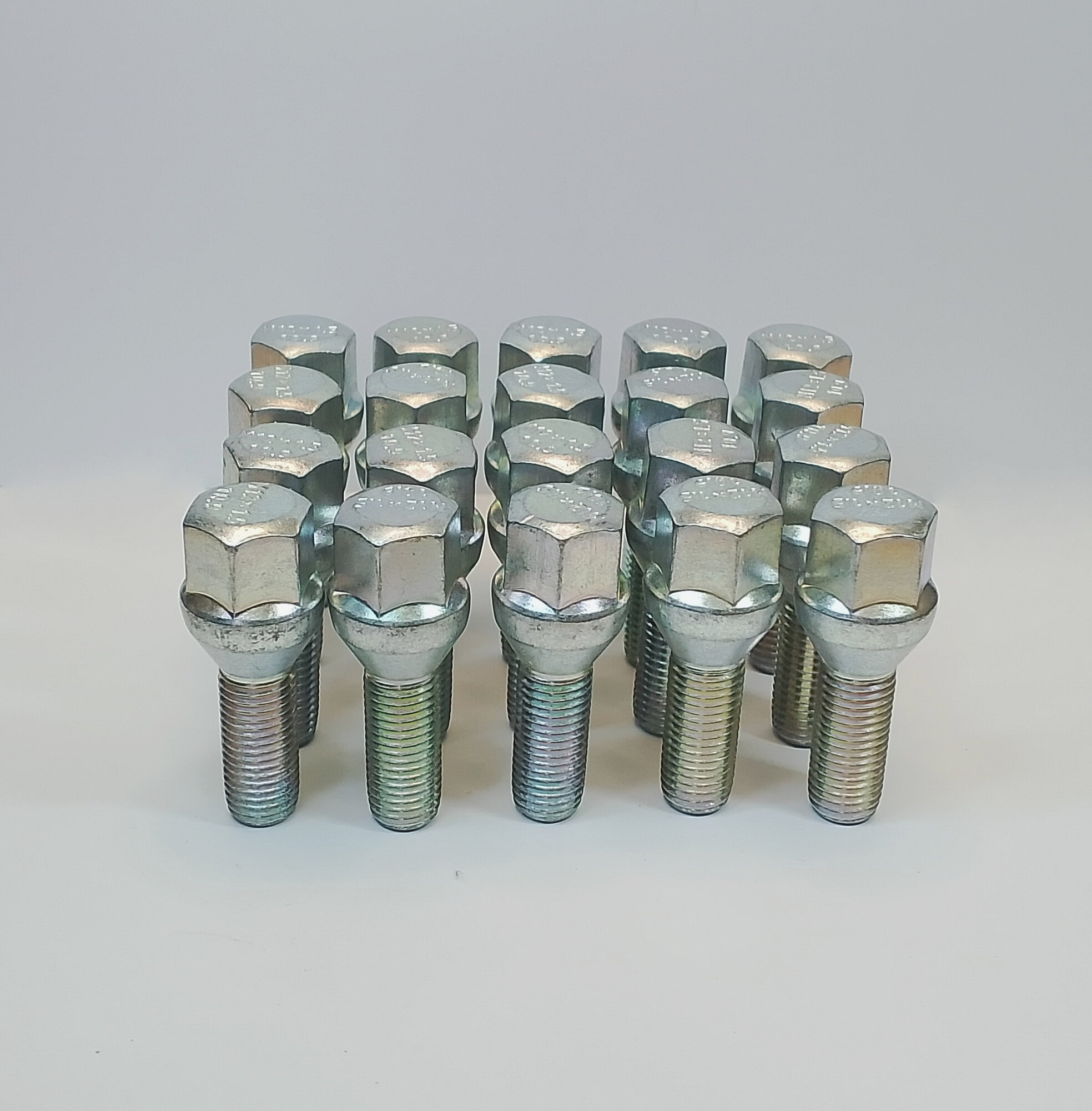 Болты колесные 12x1,5 20шт, резьба 25 мм