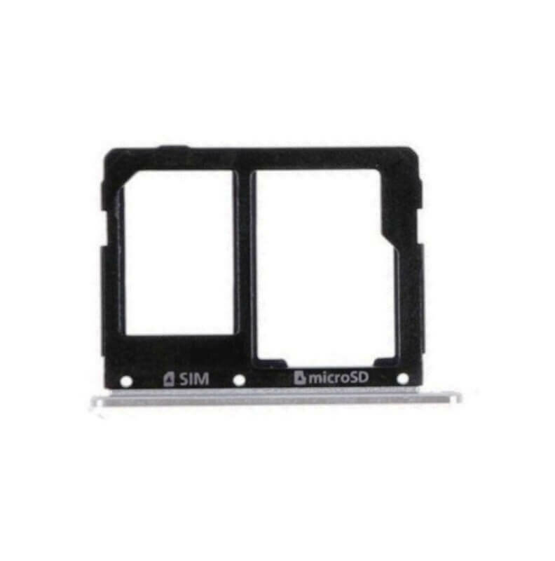 SIM-лоток (сим держатель) для Samsung Galaxy A3 2016, A5 2016 (Dual SIM, A310F, A510F) Белый